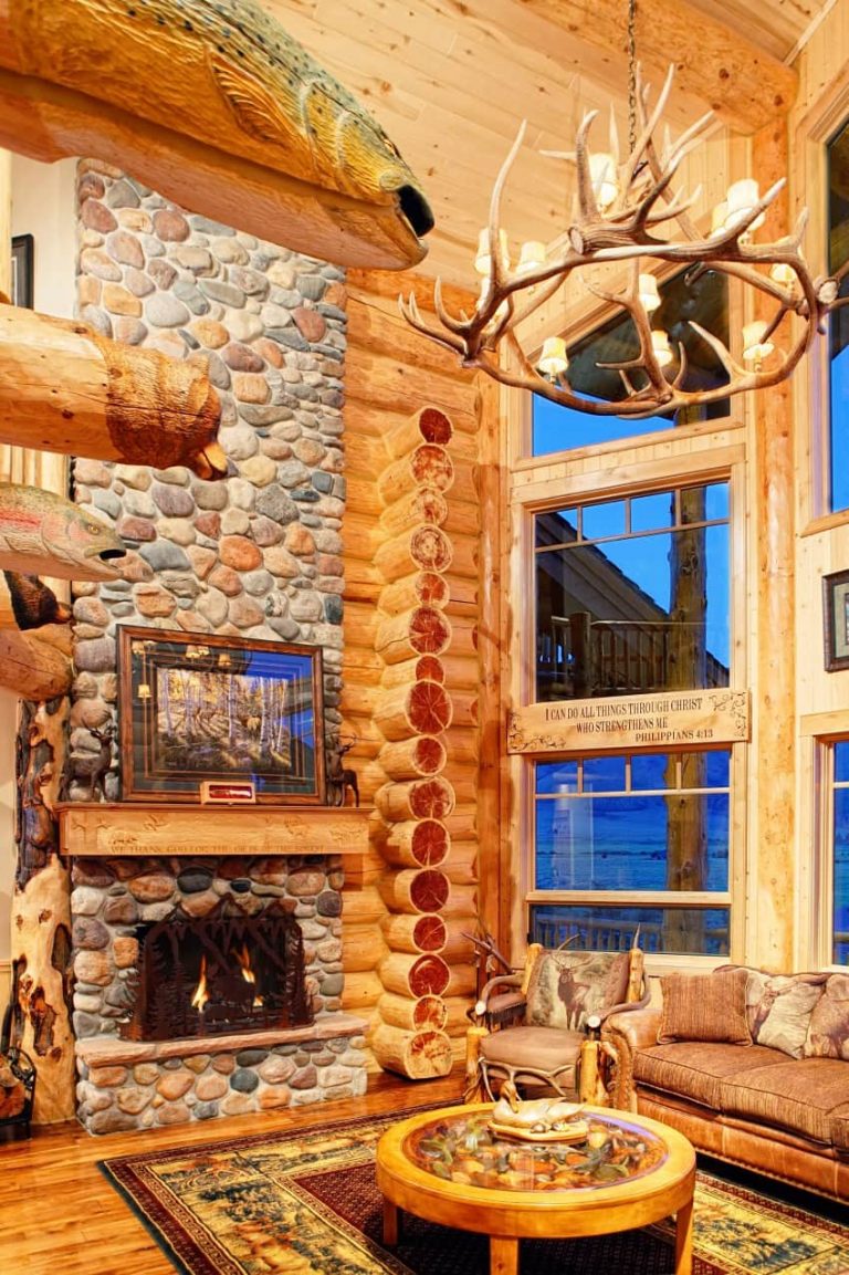 52 Luxury Log Homes - Interior & Exterior Designs (GREAT PICTURES)