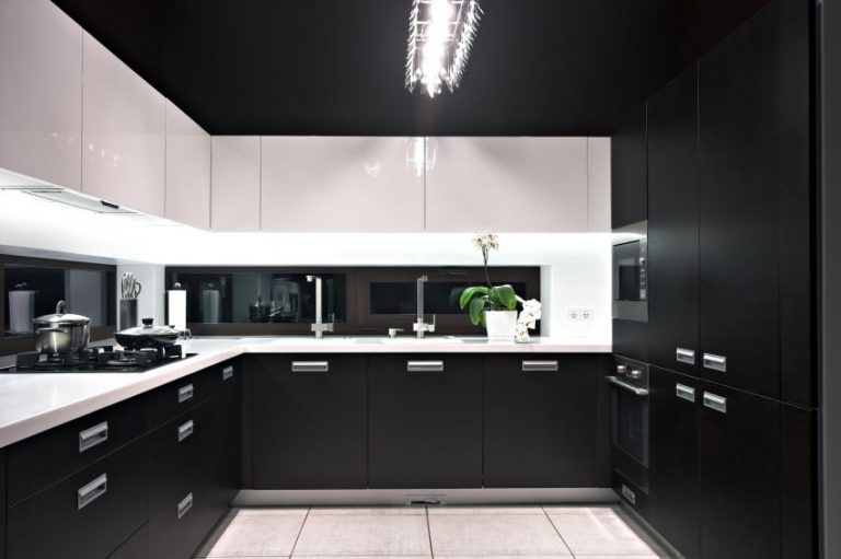 20 Dark Color Kitchen Cabinets - Design Ideas (PICTURES)