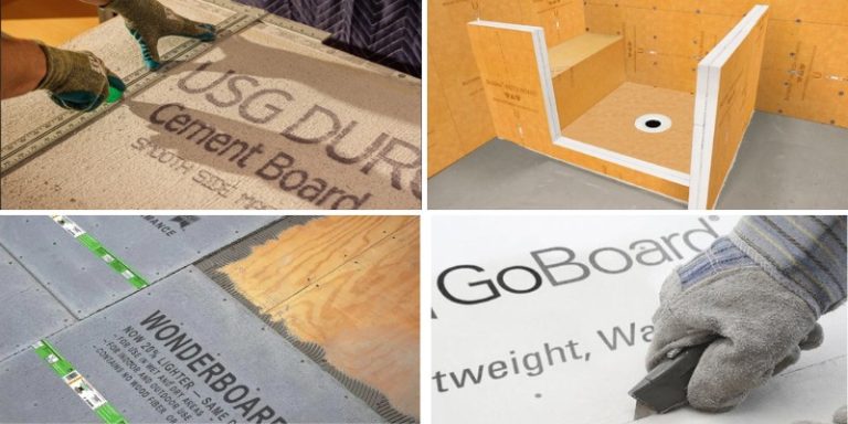 6 Great Alternatives to HardieBacker Cement Board - Epic Home Ideas